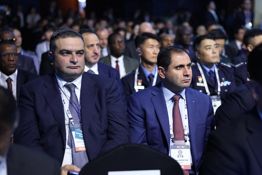 The Minister of Defence of Armenia Suren Papikyan attended the opening ...