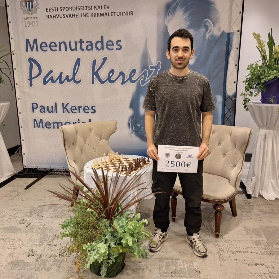 Haik Martirosyan Clinches Victory at the ‘Remembering Paul Keres’ Rapid ...